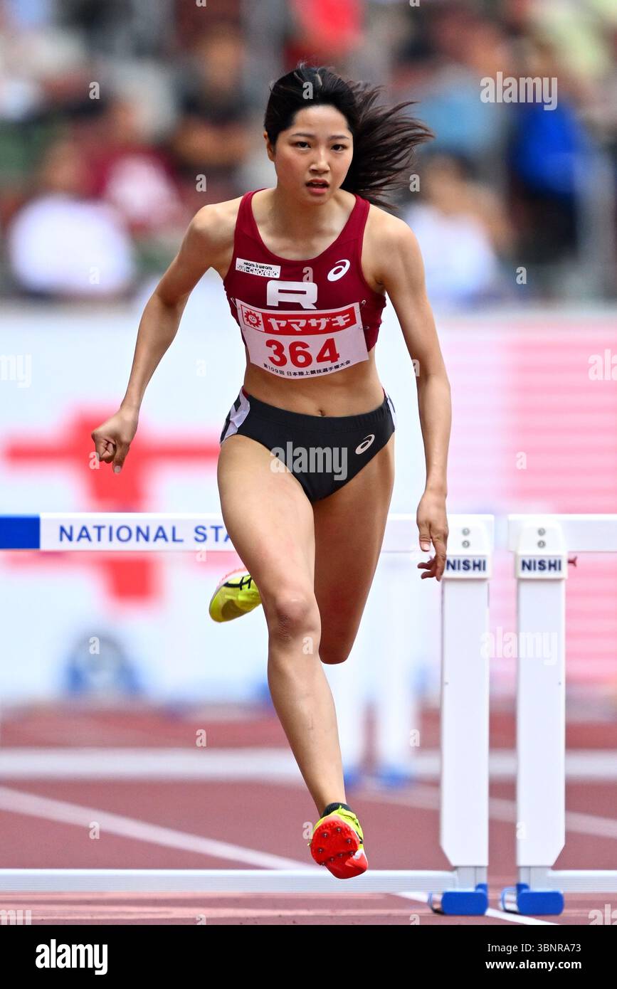 Miku Takino JULY 4, 2025 - Athletics : The 109th Japan Track & Field National Championships ...