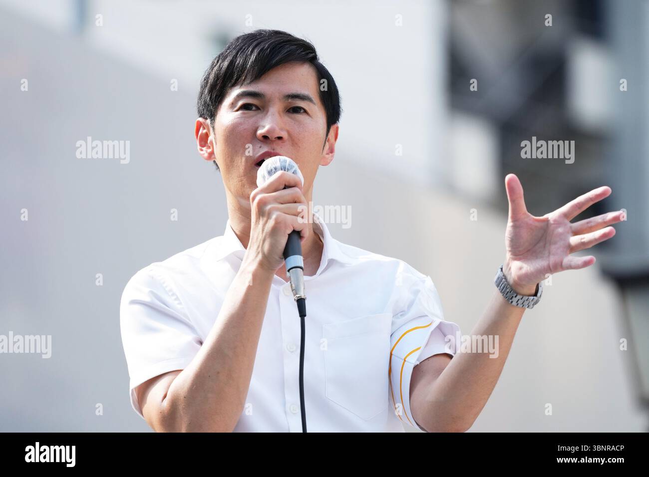Tokyo, Japan. 3rd July, 2025. Japan's opposition party "Saisei no Michi ...