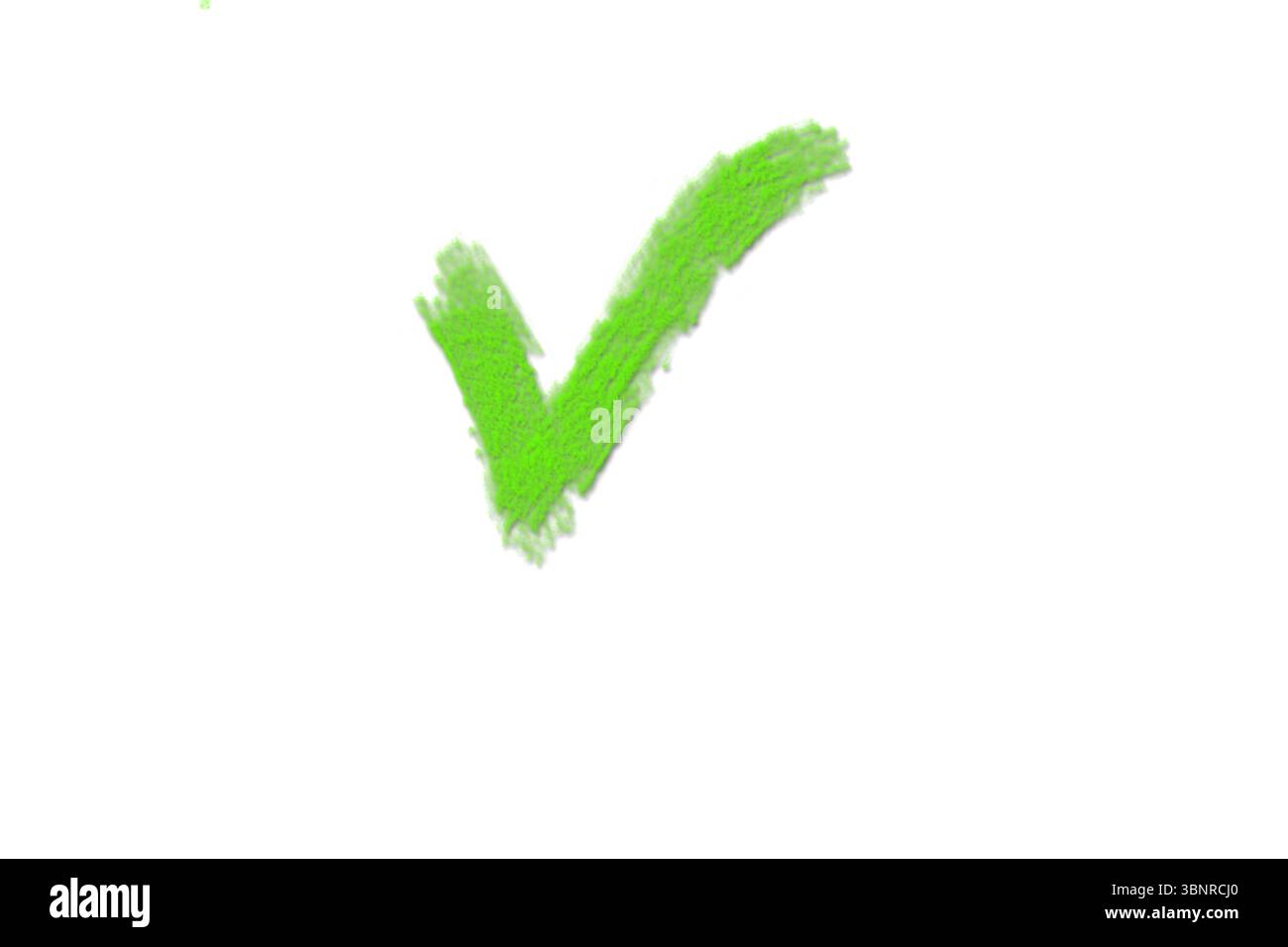 Checkmark icon green tick hi-res stock photography and images - Alamy