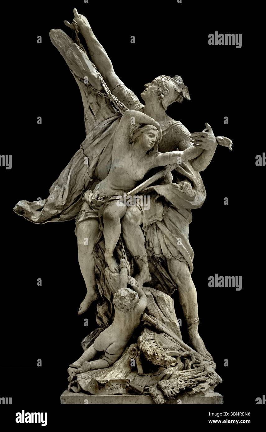 The slayer of the gorgon medusa and the rescuer hi-res stock ...