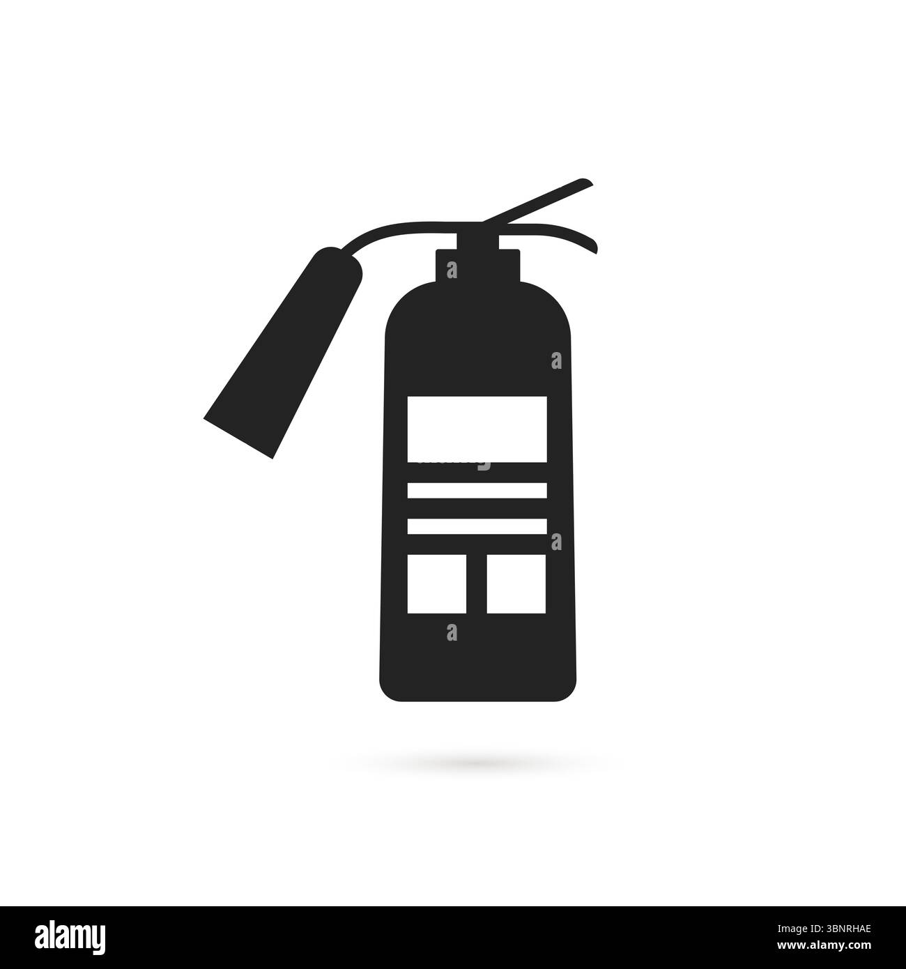 Water hose black symbol Stock Vector Images - Alamy