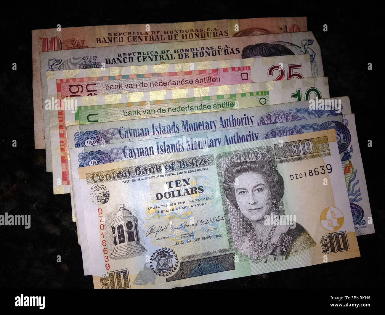 Money of the Caribbean Islands Stock Photo - Alamy