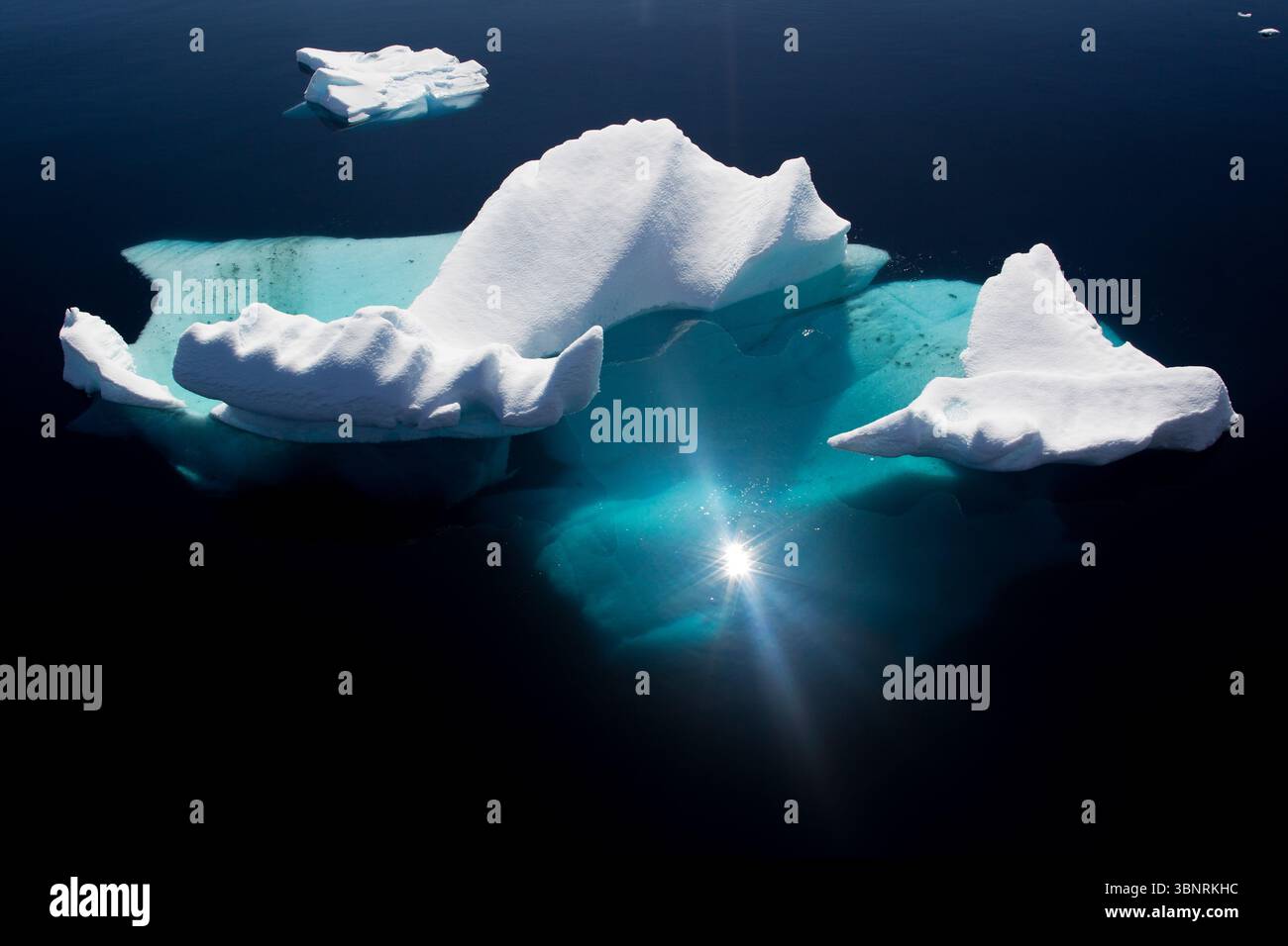 Floating iceberg in Pleneau Bay, Antarctica Stock Photo - Alamy