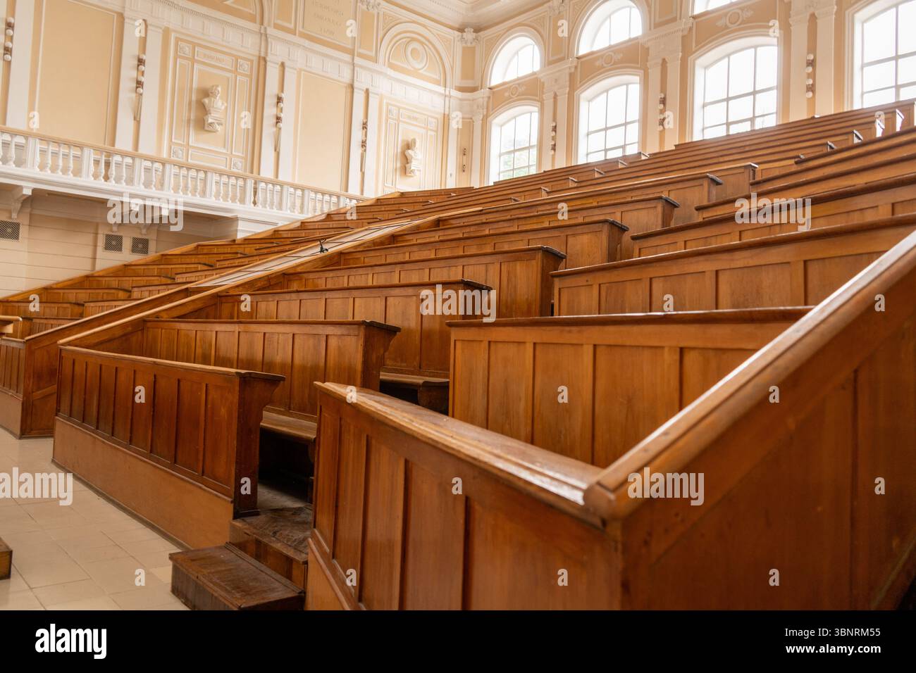 Interior of a Classical Auditorium Lecture Hall in University. Learn ...