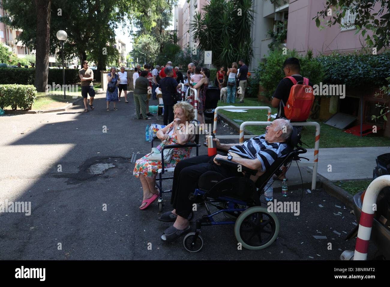 Rome July 4, 2025: very strong explosion in the neighborhood of via dei ...