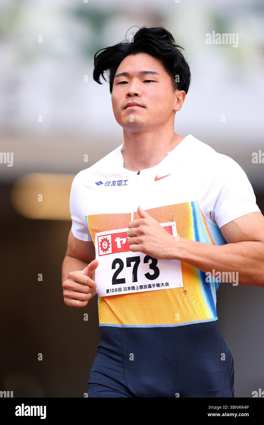 Tokyo, Japan. 4th July, 2025. Yuki Koike Athletics : The 109th Japan Track & Field National ...