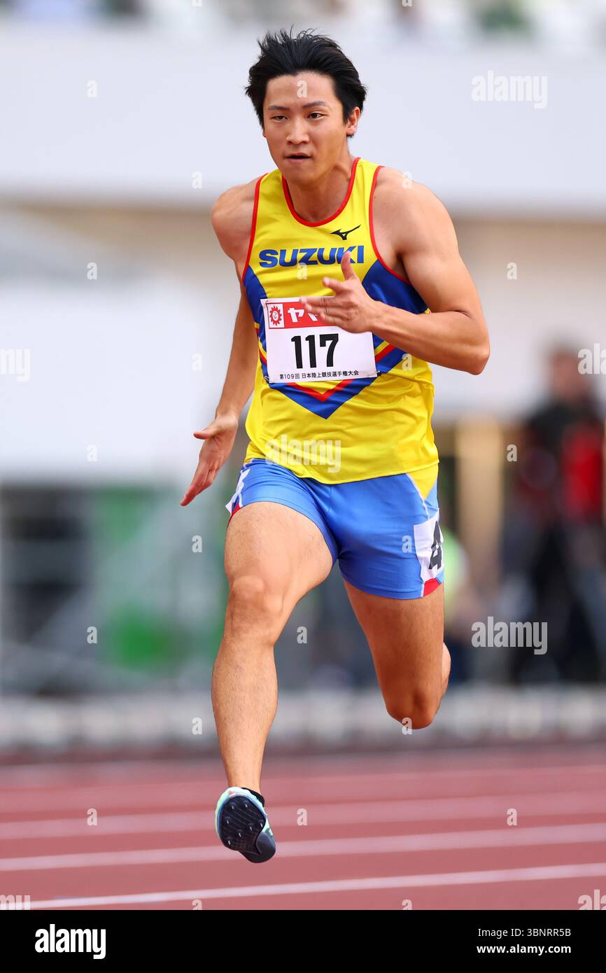 Tokyo, Japan. 4th July, 2025. Rikuto Higuchi Athletics : The 109th ...