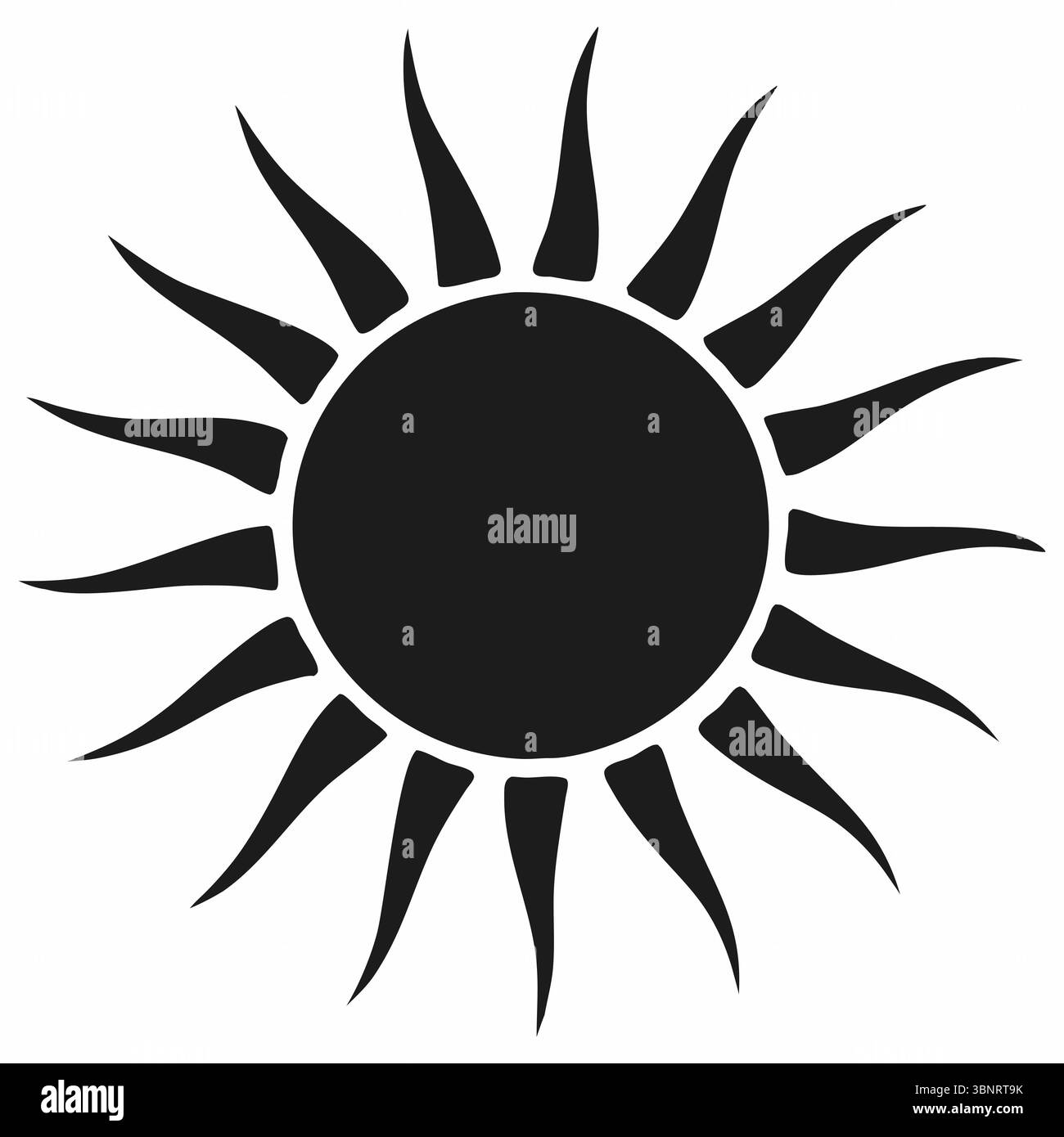 Radiating sunshine Cut Out Stock Images & Pictures - Alamy