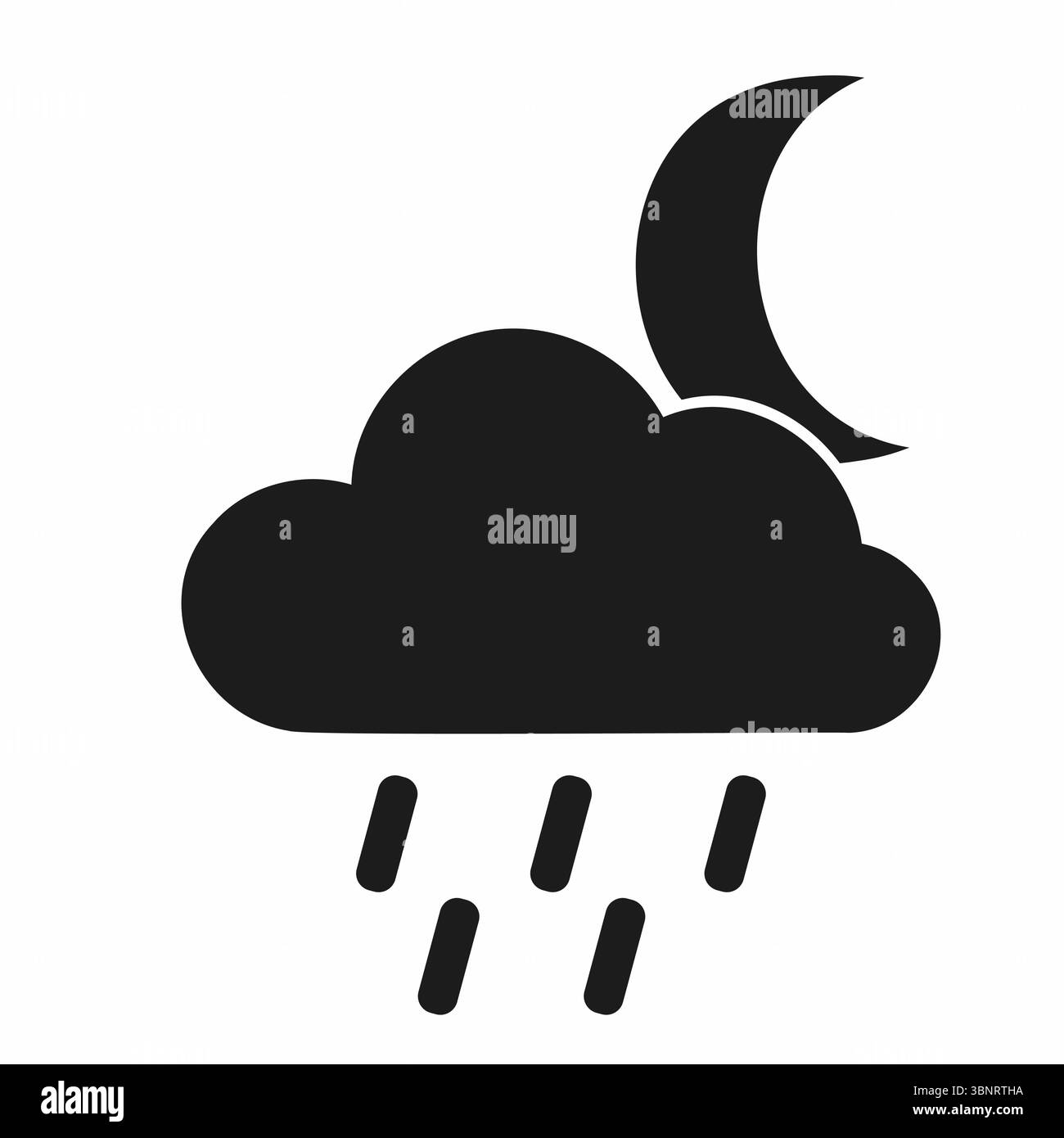 Wet moon Cut Out Stock Images & Pictures - Alamy