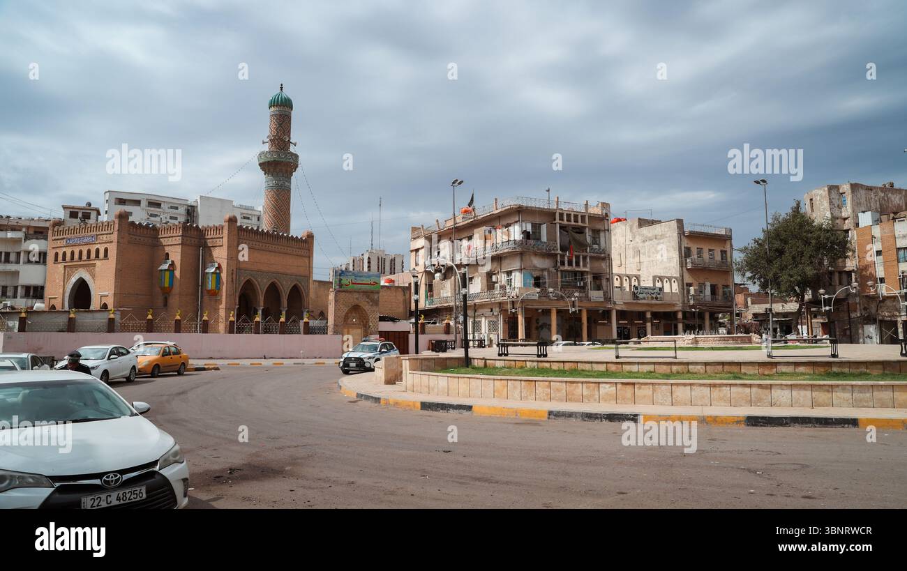 Baghdad features historic buildings along with busy streets and ...