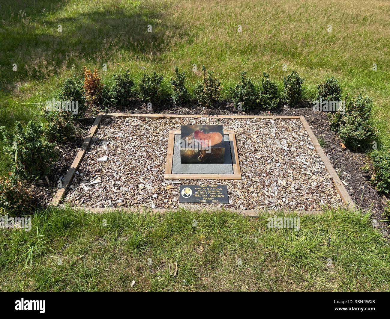 Local residents of Greenway, Warrington memorial to IRA bomb victim Tim ...