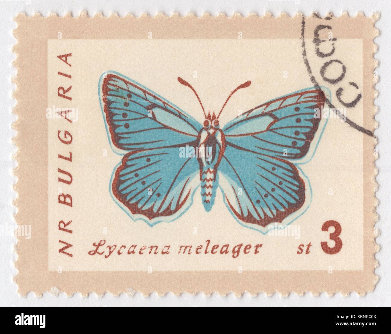 BULGARIA — 1962 September 13: 3 stotinki buff and red-brown postage ...