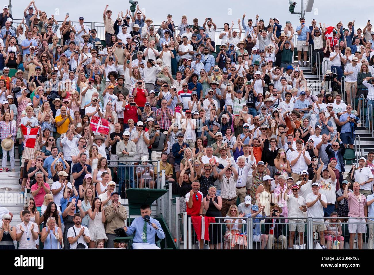 London, UK. 03rd July, 2025. LONDON, ENGLAND - JULY 3: danish fans ...