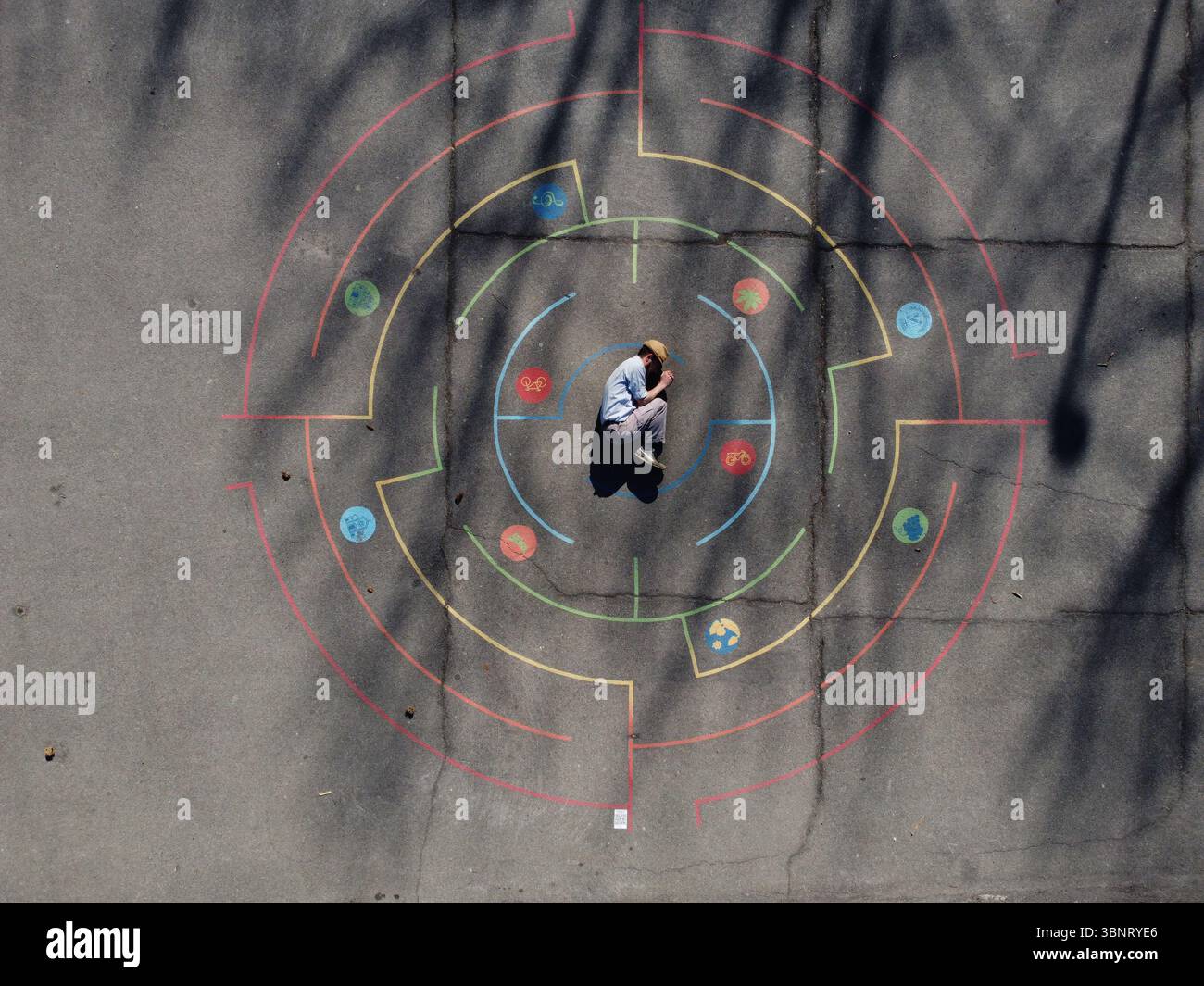 Target center aerial hi-res stock photography and images - Alamy