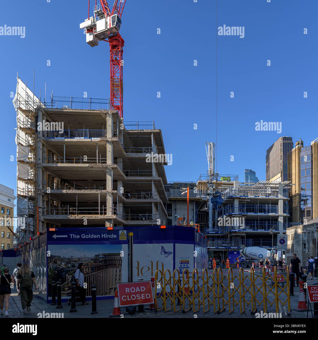 United Kingdom, London, 13 Jul 2025. Construction site of The Golden ...