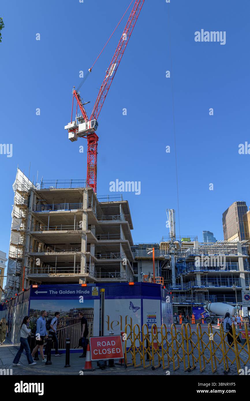 United Kingdom, London, 13 Jul 2025. Construction site of The Golden ...