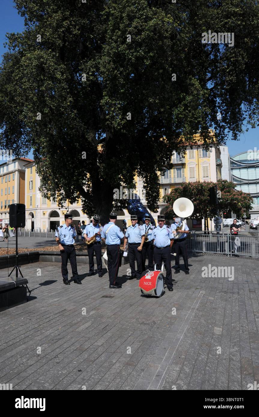 Nice, France. 4th July 2025. Tribute to Giuseppe Garibaldi with the ...