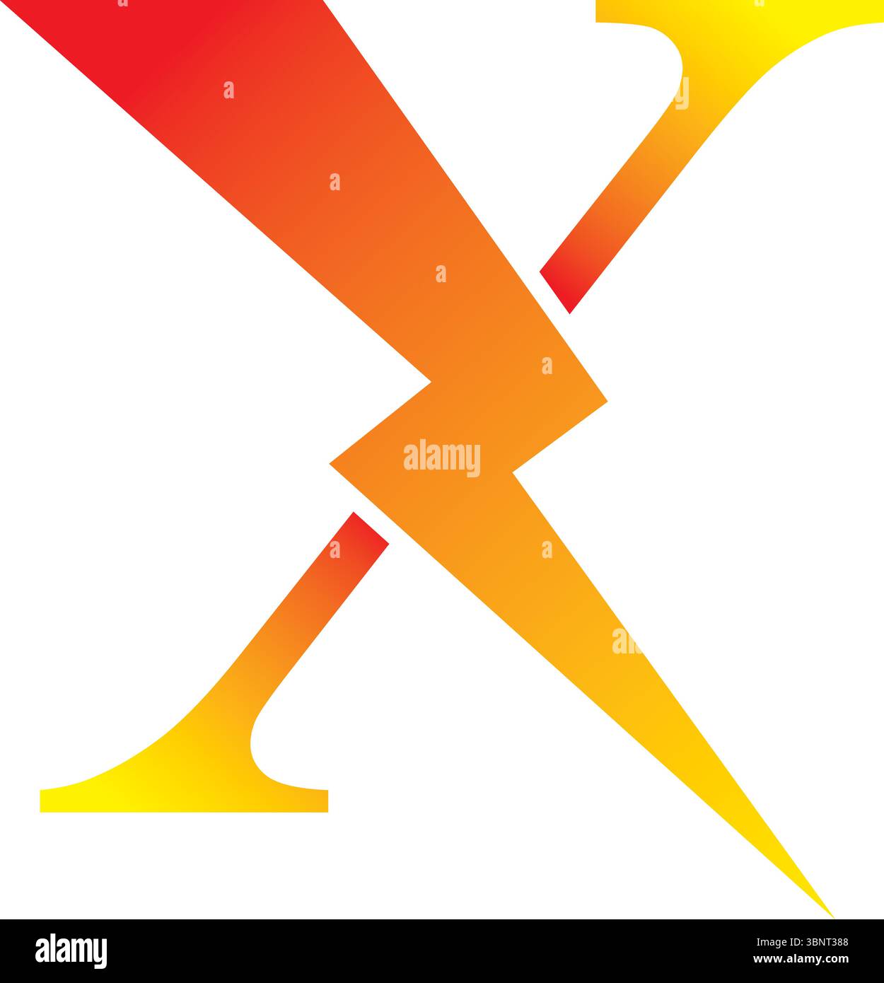 Power Energy Lightning X Logo Stock Vector Image & Art - Alamy