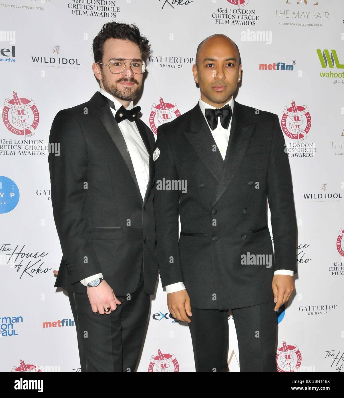 Benjamin Jacob Smith and Keeran Anwar Blessie at the London Critics ...
