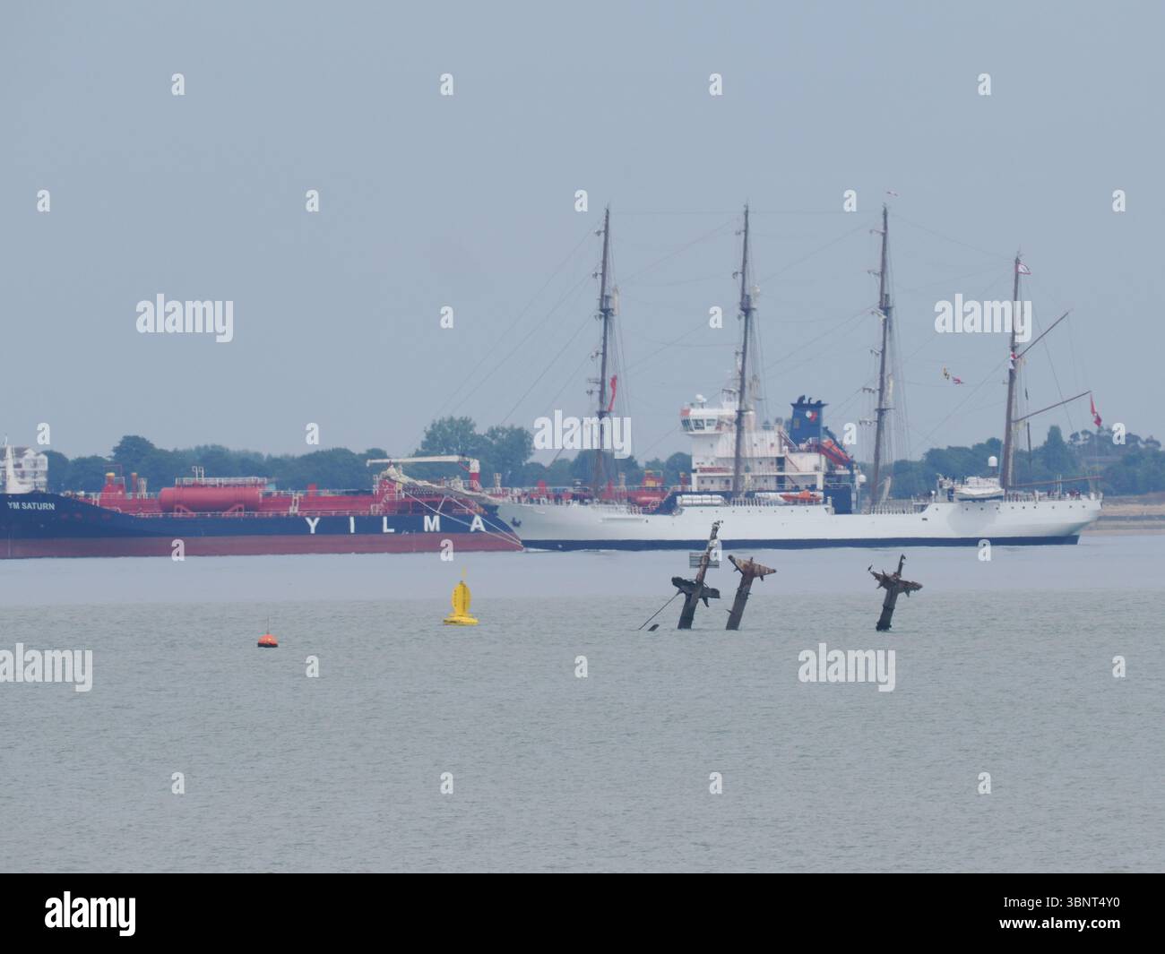 Sheerness, Kent, UK. 4th July, 2025. Peruvian Navy tall ship BAP Union ...