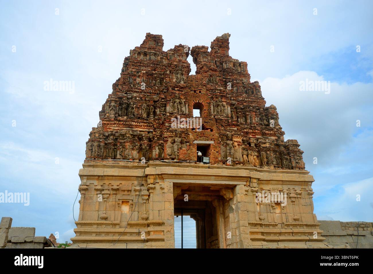 Entrance Gate of Shree Vijaya Vitthala Temple, it is dedicated to Lord ...
