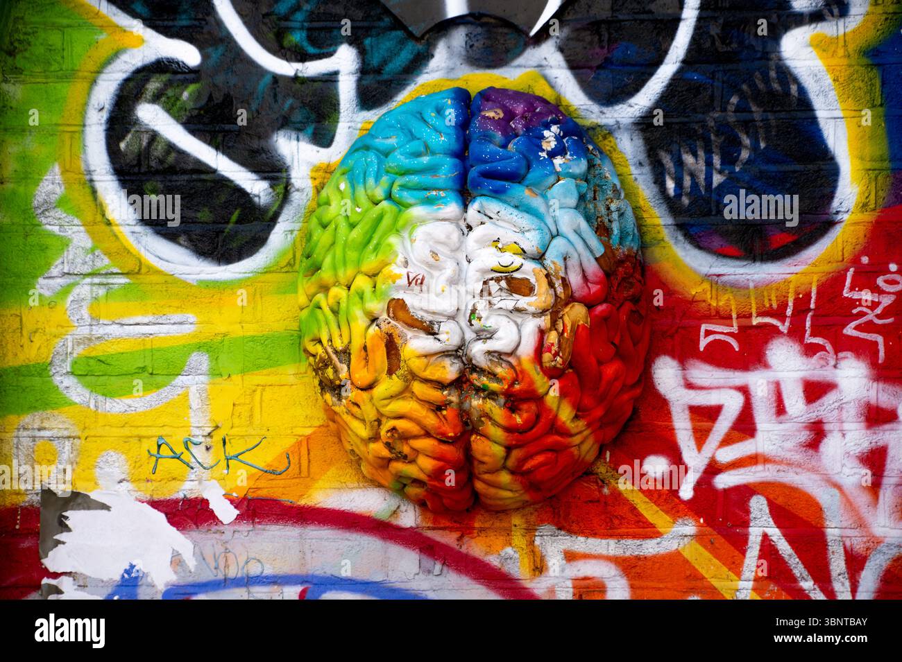 Rainbow on the wall hi-res stock photography and images - Alamy