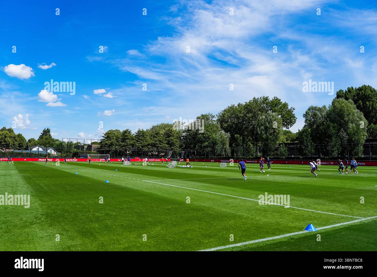 Rotterdam - 1908 during the training of Feyenoord in preparation for ...
