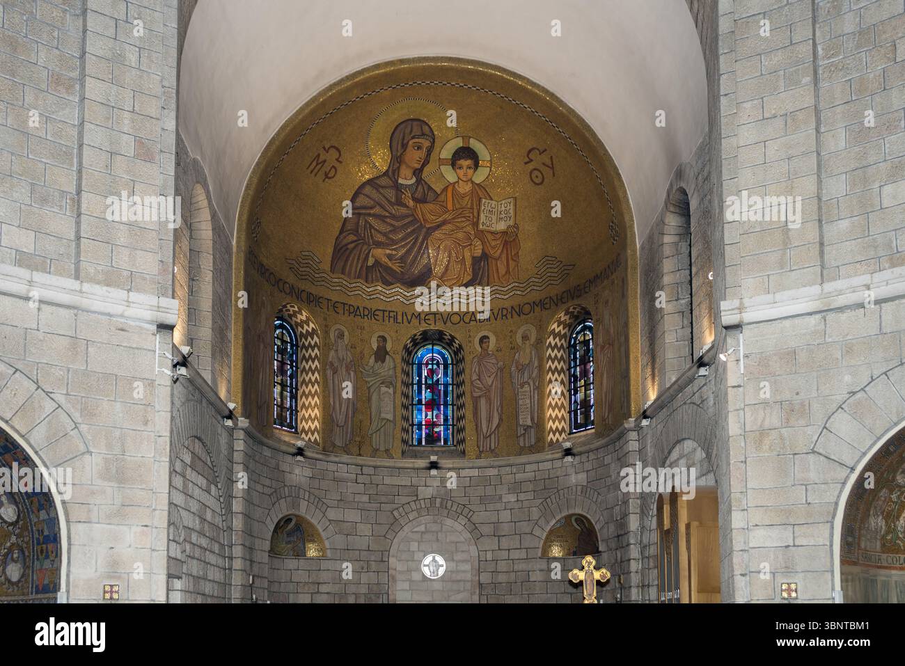 Israel, Jerusalem; Abbey of the Dormition inside; Dormitio-Abtei innen ...
