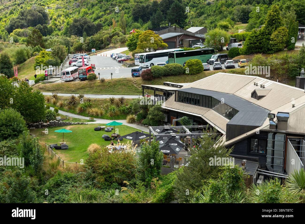 Canyon Brewing Bar & Restaurant which overlooks the Shotover River at ...