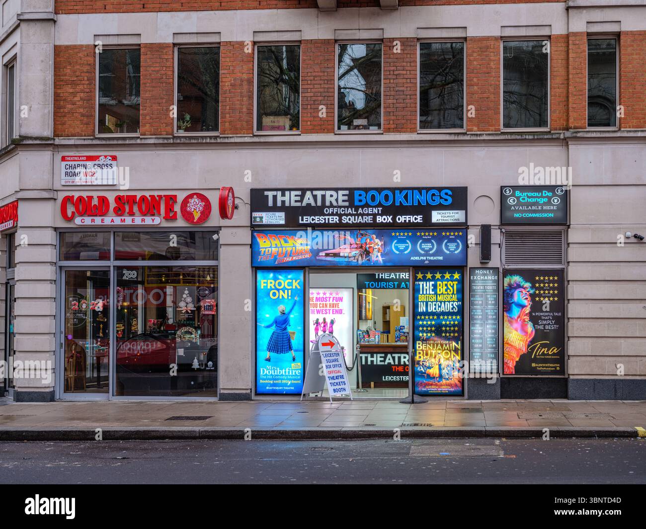 United Kingdom, London, 09 Jul 2025. Theatre Bookings office in ...