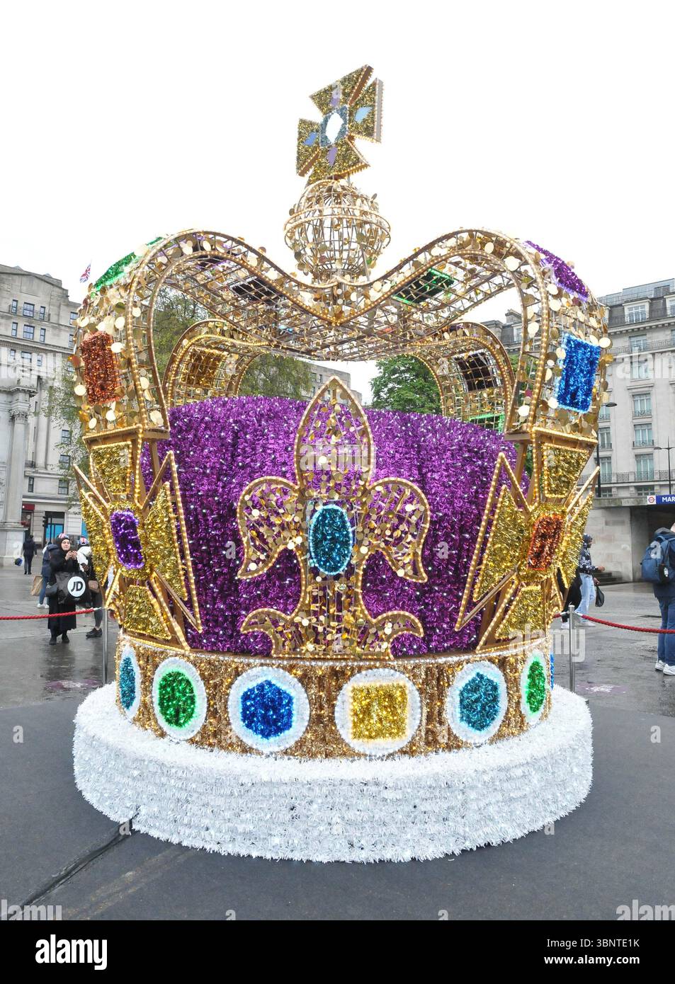 The Crown replica "statue" as worn by King Charles III on his ...