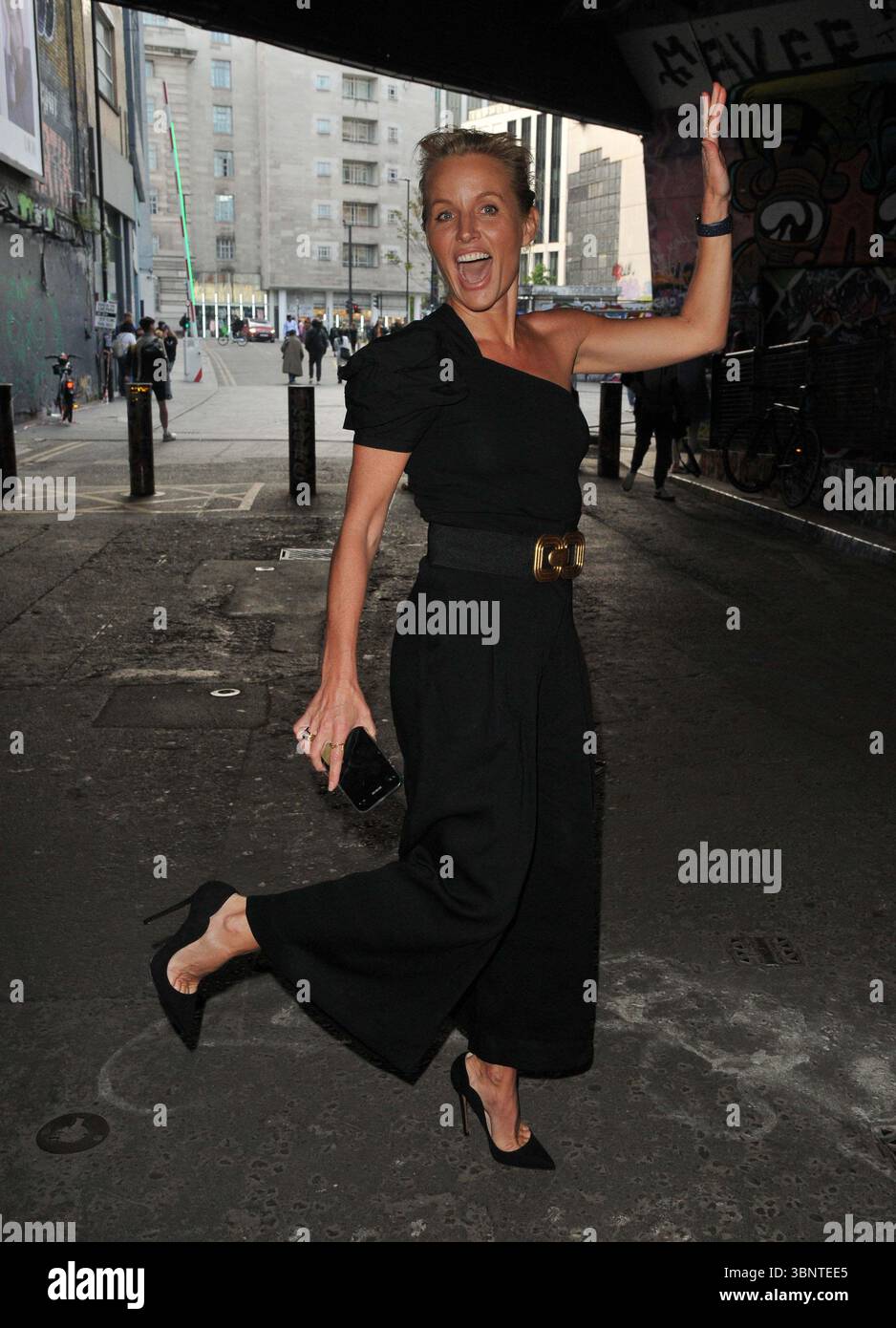 Davinia Taylor at the Shoorah mental health wellness app launch party ...