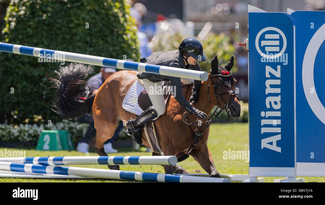 Aachen, Germany. 04th July, 2025. Equestrian sport, show jumping: CHIO ...