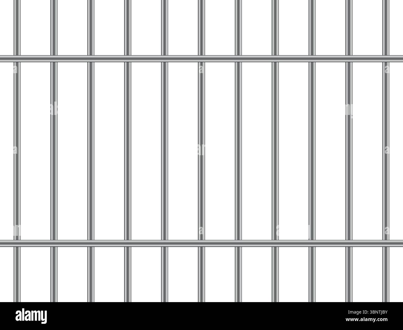 Realistic Metal prison bars vector illustration Stock Vector Image ...