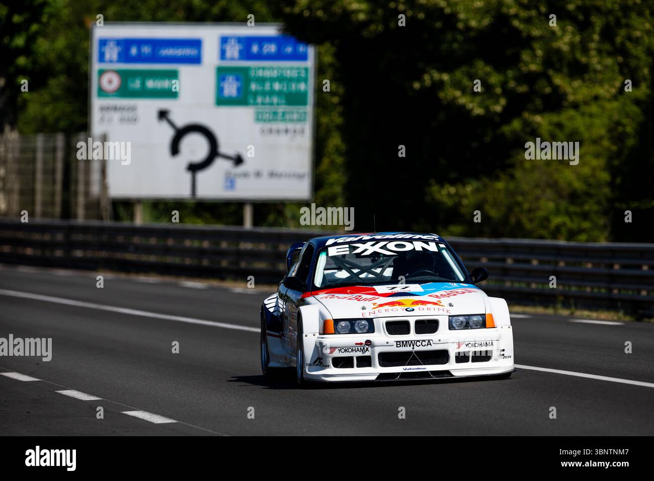 77 BROWN, BMW M3 E36 GTR / 2000, Endurance Racing Legends, action ...