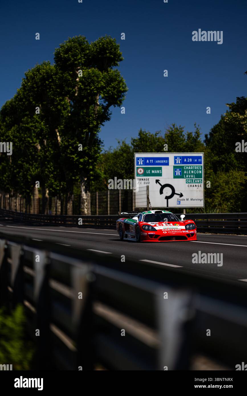 Le Mans, France. 04th July, 2025. 19 BROOKS, Saleen S7-R/2001 ...