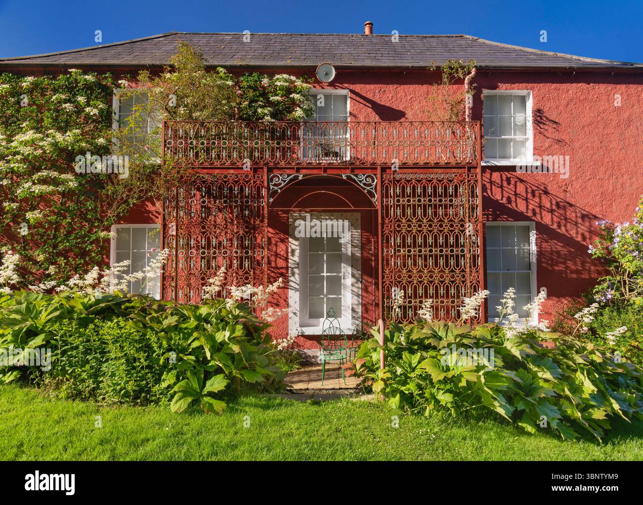 Republic of Ireland, County Donegal, Gartan, 19th century Glebe House ...
