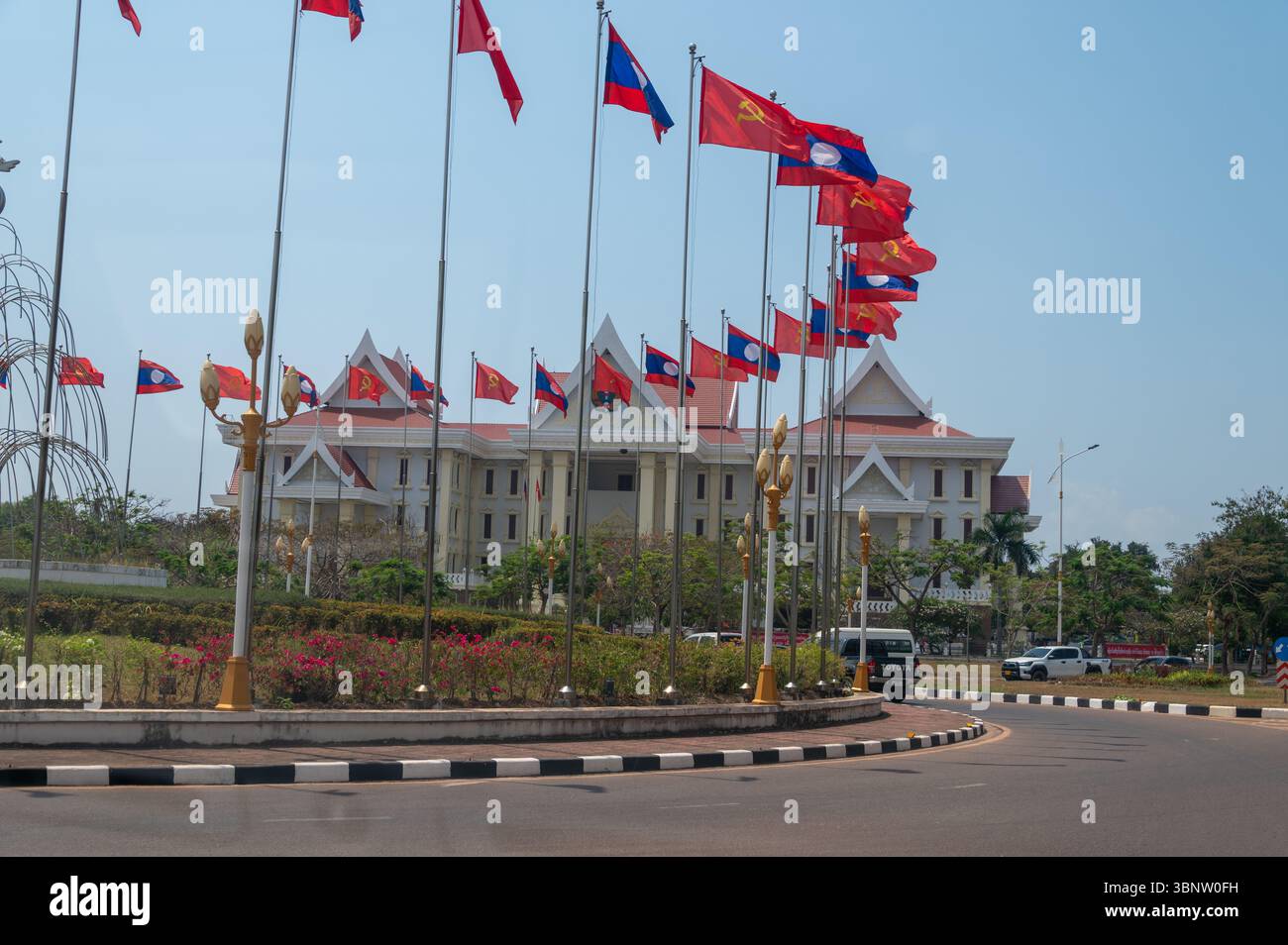 Laos police museum hi-res stock photography and images - Alamy