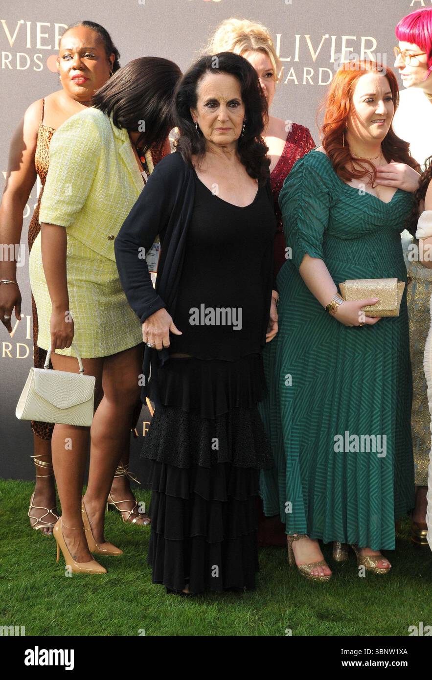 Lesley Joseph at The Olivier Awards 2023, Royal Albert Hall, Kensington ...