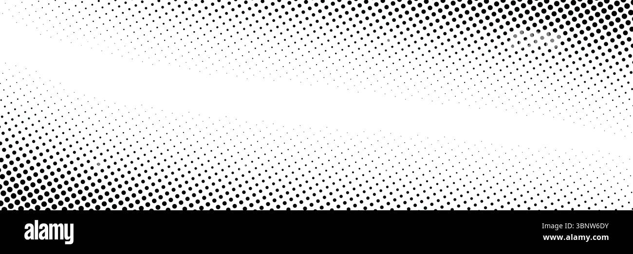 Halftone Dot Pattern Gradient on White Background Stock Photo - Alamy