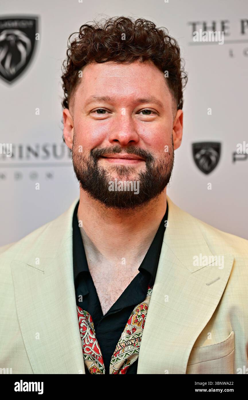 LONDON, UK. 4th July, 2025. Calum Scott at Attitude PRIDE Awards Europe ...