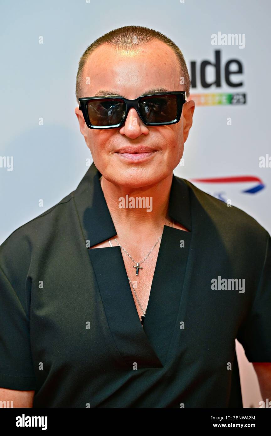 LONDON, UK. 4th July, 2025. Julien Macdonald at Attitude PRIDE Awards ...