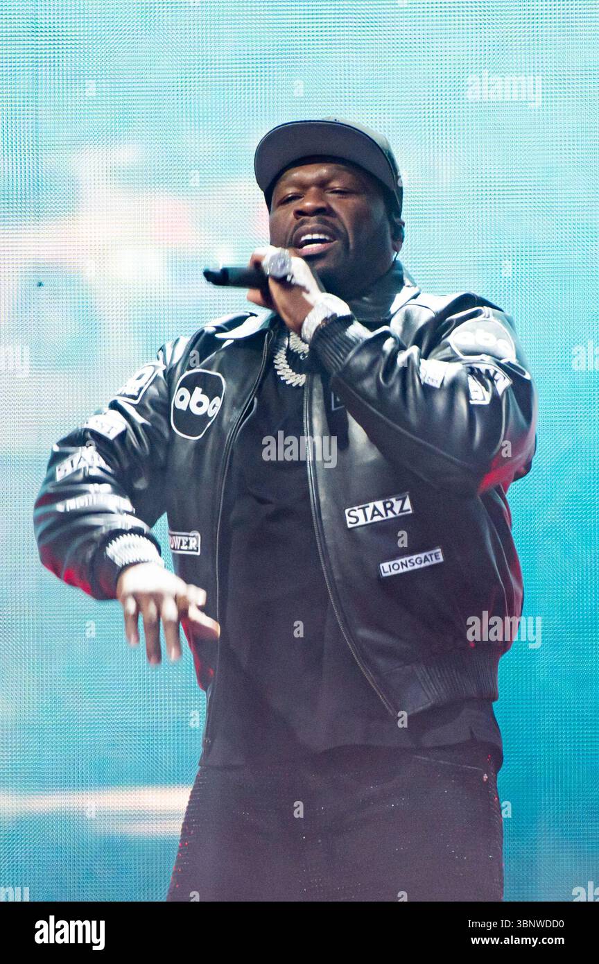 London, United Kingdom. 3rd July 2025. 50 Cent brings his Legacy Tour ...