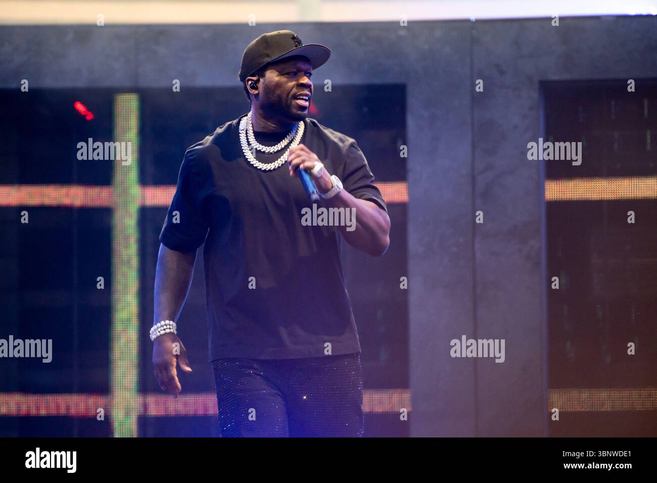 London, United Kingdom. 3rd July 2025. 50 Cent brings his Legacy Tour ...