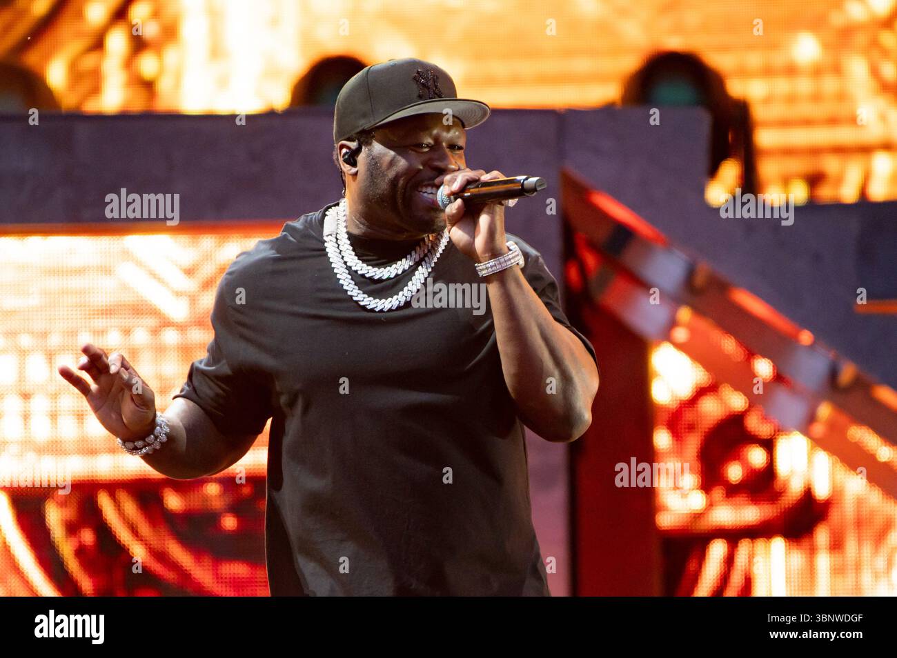 London, United Kingdom. 3rd July 2025. 50 Cent brings his Legacy Tour ...