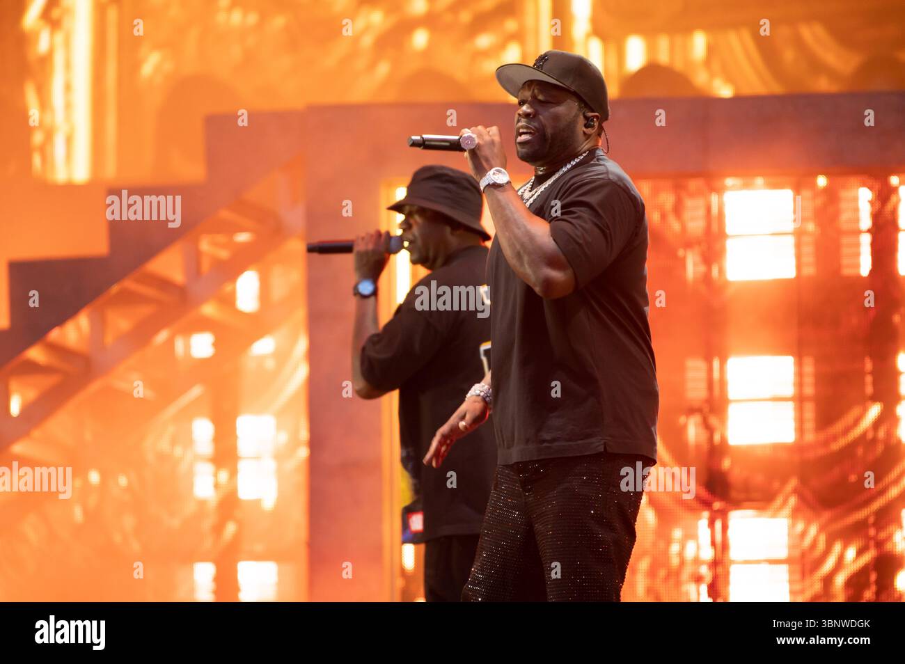 London, United Kingdom. 3rd July 2025. 50 Cent brings his Legacy Tour ...
