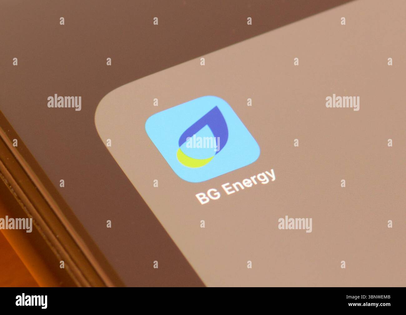 Bg energy logo hi-res stock photography and images - Alamy