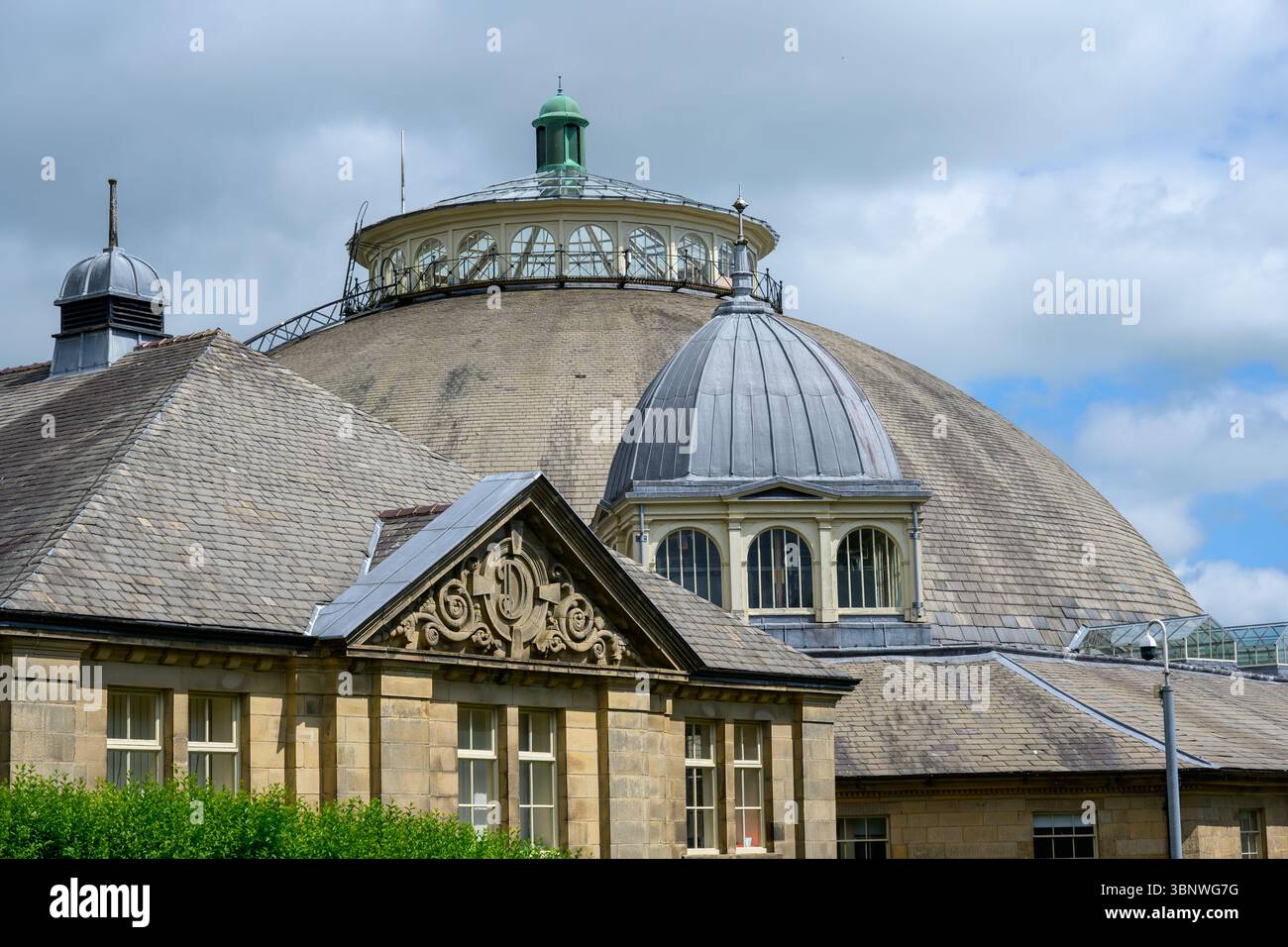Devonshire Dome Buxton. Historic dome building with architectural ...