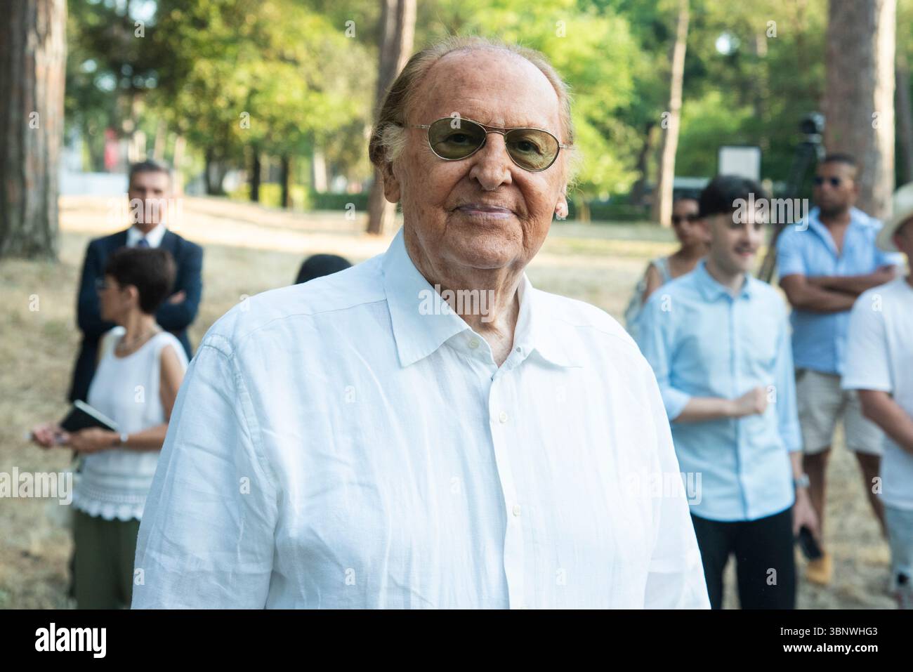 Rome, Italy. 03th July 2025. In the Photo Renzo Arbore.EDITORIAL USAGE ...