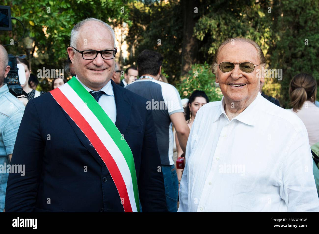 Rome, Italy. 03th July 2025. In the Photo Roberto Gualtieri, Roberto ...